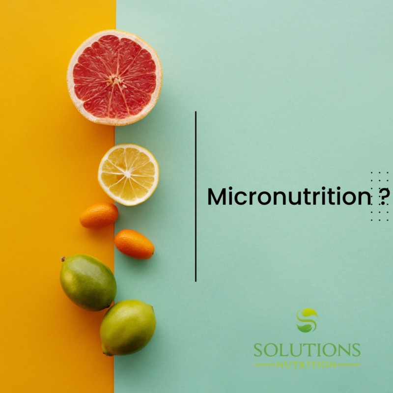 La micronutrition, une nouvelle approche de la nutrition médicalisée ...